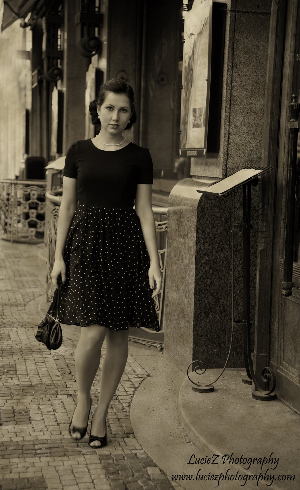 LUCIEZ PHOTOGRAPHY: Fashion of the 30s photoshoot / Moda 30-tych let