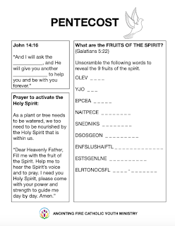 Little Evangelist: Pentecost Sunday
