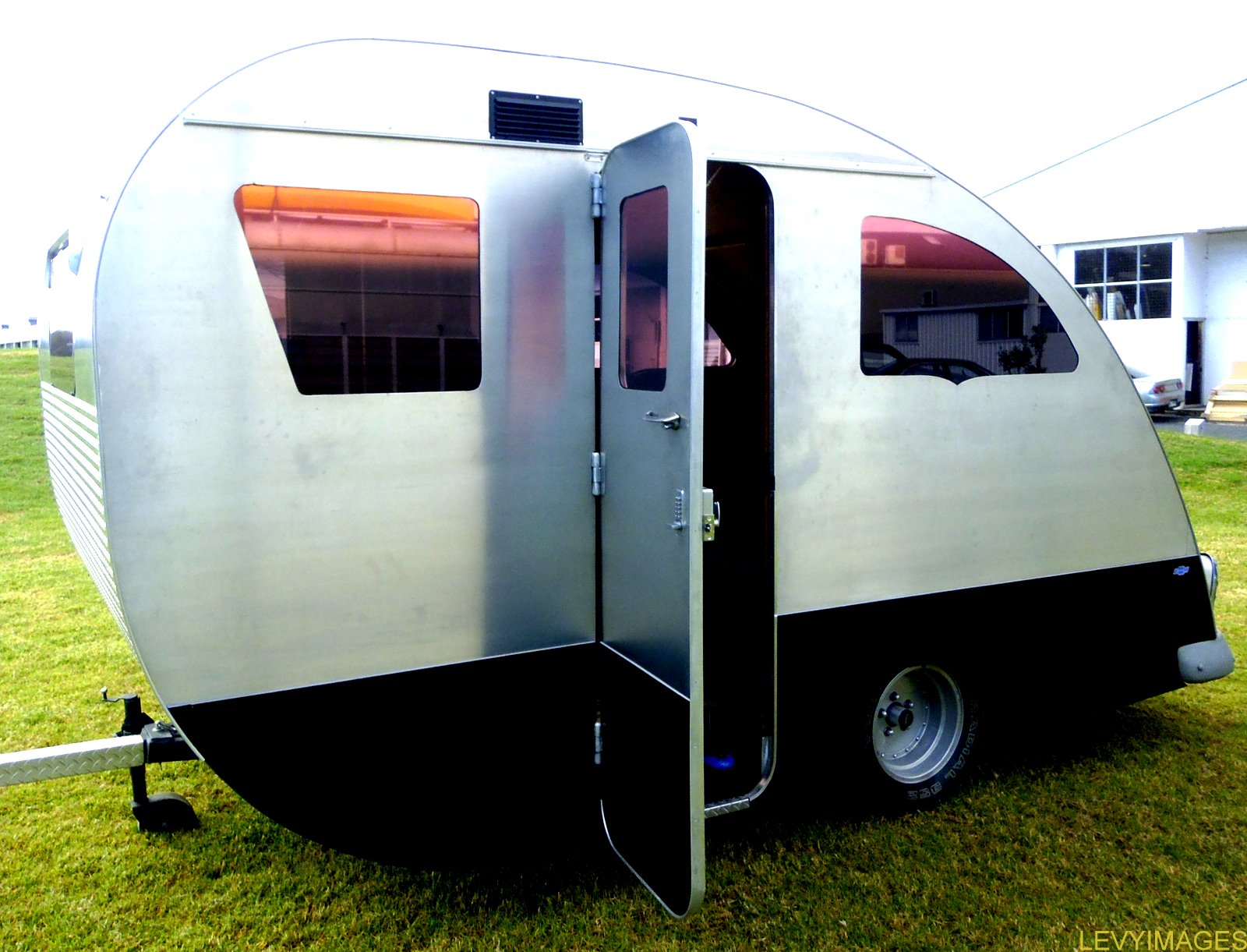 The Flying Tortoise: A Caravan Shaped To Suit Your Style...