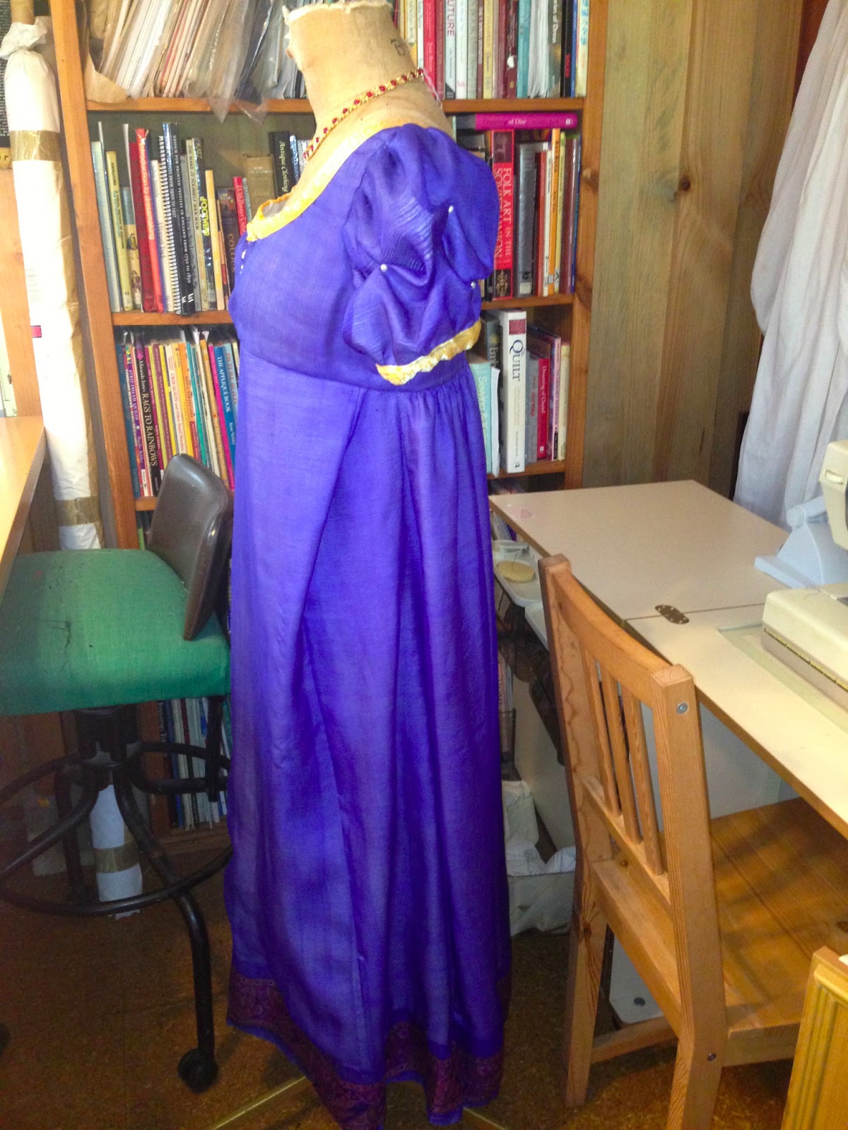 The Tailor's Apprentice: Making gowns in the style of 1813 to celebrate ...