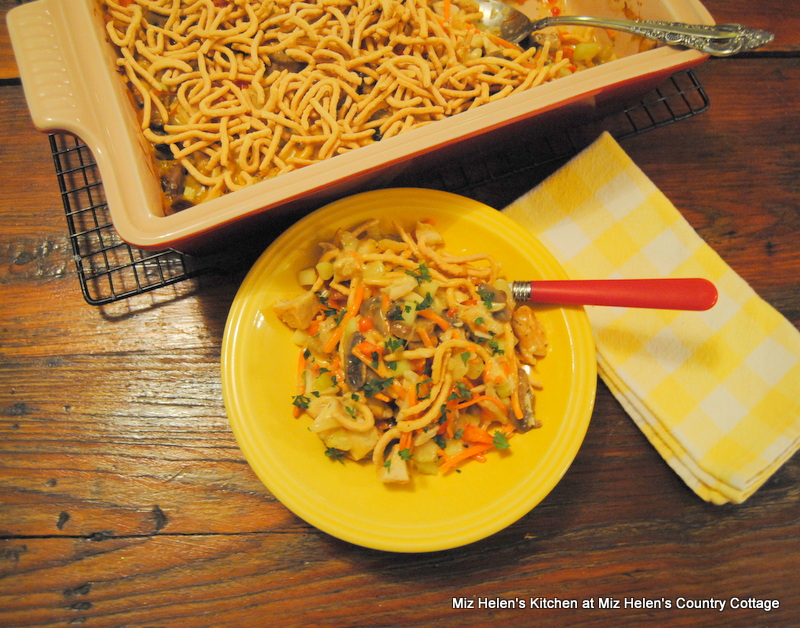 Chicken and Rice Chow Mein Casserole