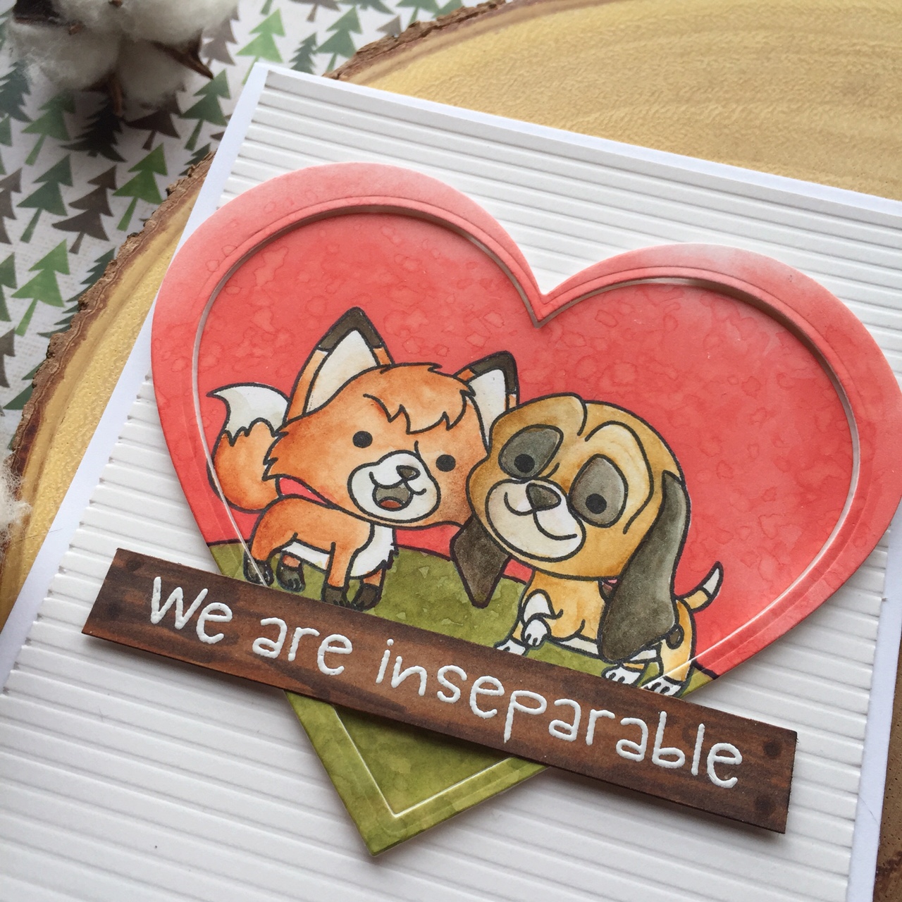 Kindred Stamps Guest Design Team Blog: Inseparable Friends - Kindred Stamps