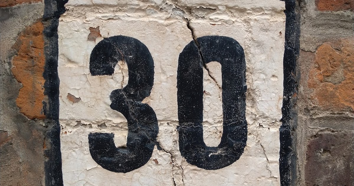 Number 30, number thirty