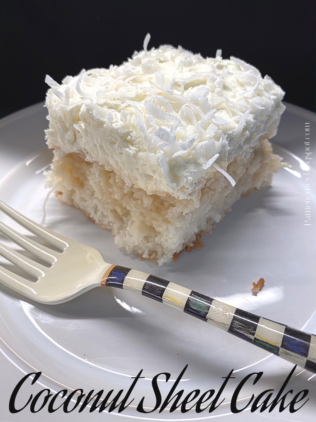 Olla-Podrida: Coconut Sheet Cake