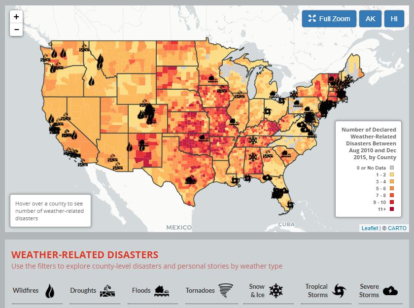 Ana's Blog: Extreme Weather in the States