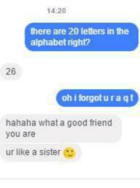 20 Letters In The Alphabet Joke - Formal Letters