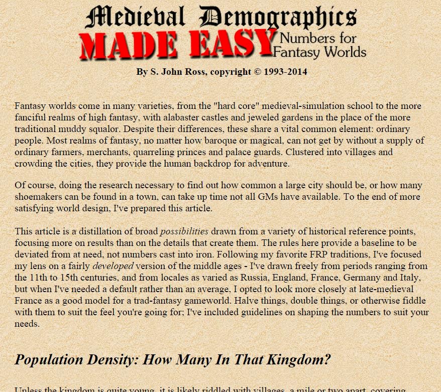 Grymvald Gazetteer: Setting & Society Sunday - Ancient Migration ...