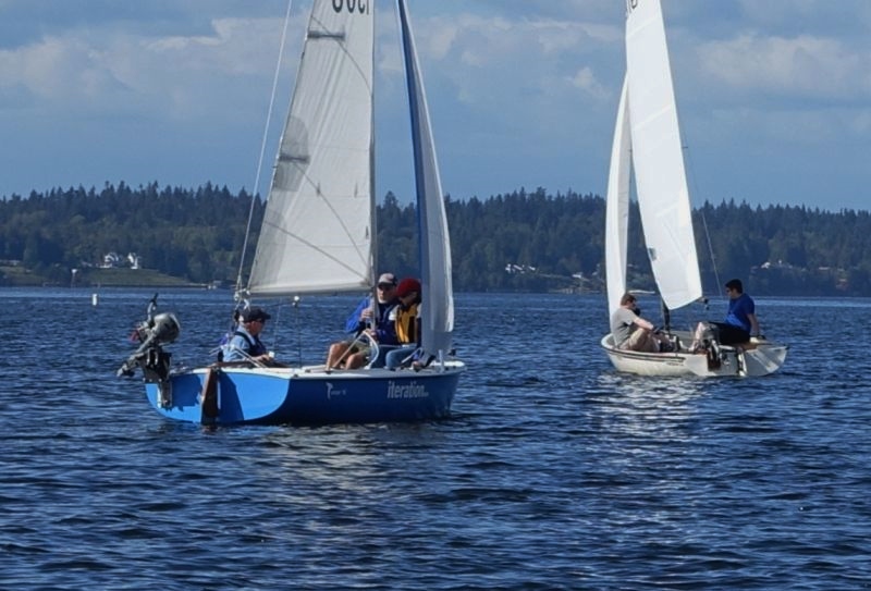 Tanzer 16: Tanzer 16--Stern up improves upwind peformance