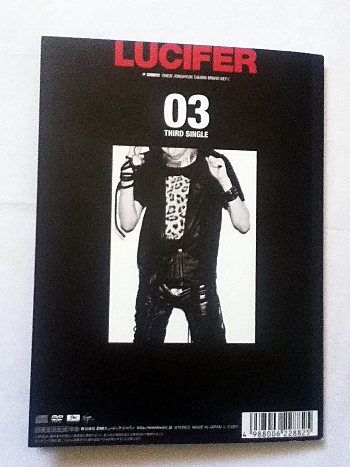 ~Love, Peace, Happiness, Life~: SHINee Lucifer Japanese single + SHINee ...