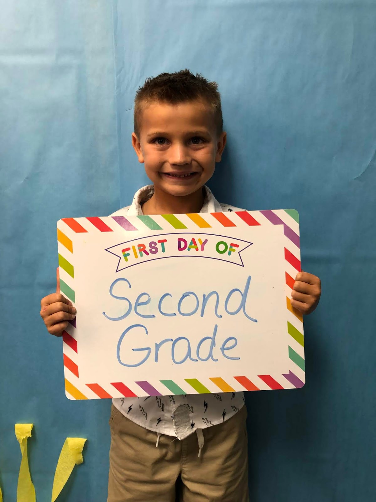 Mrs. Shore's Second Grade Resource Reef: FIRST DAY OF SECOND GRADE