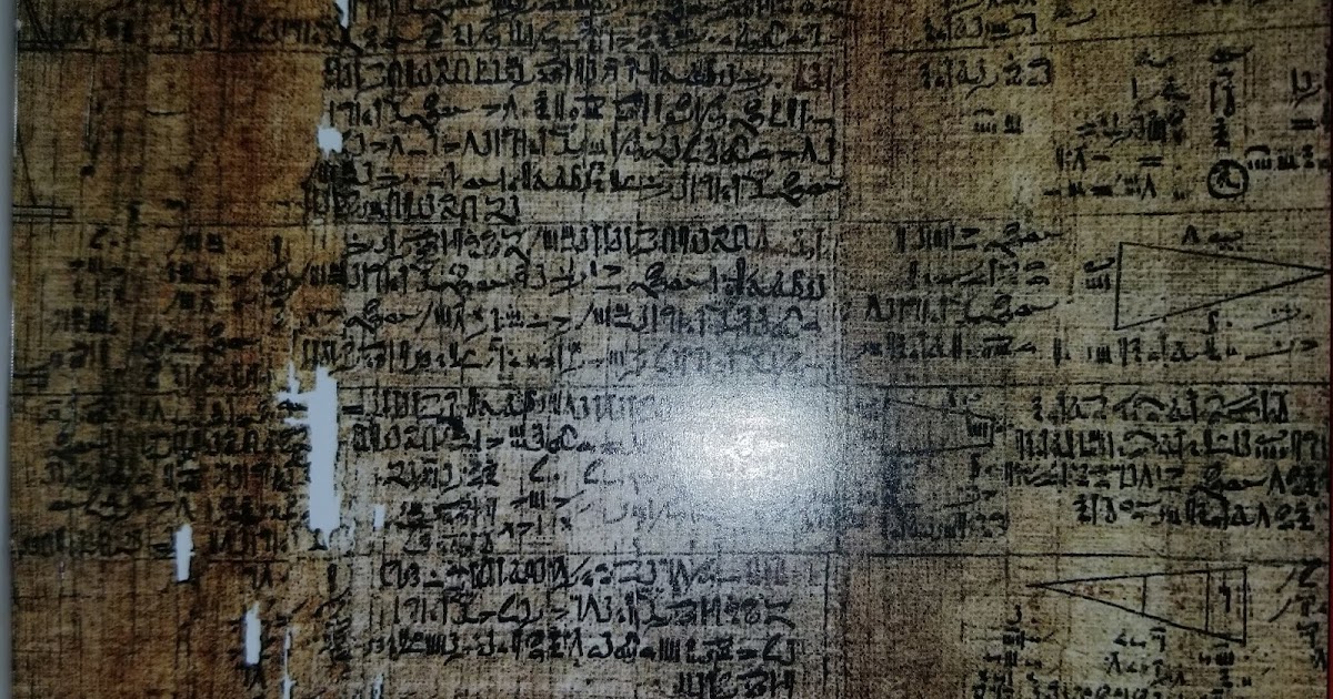 O Papiro de Rhind ~ Sua Aula de Matemática