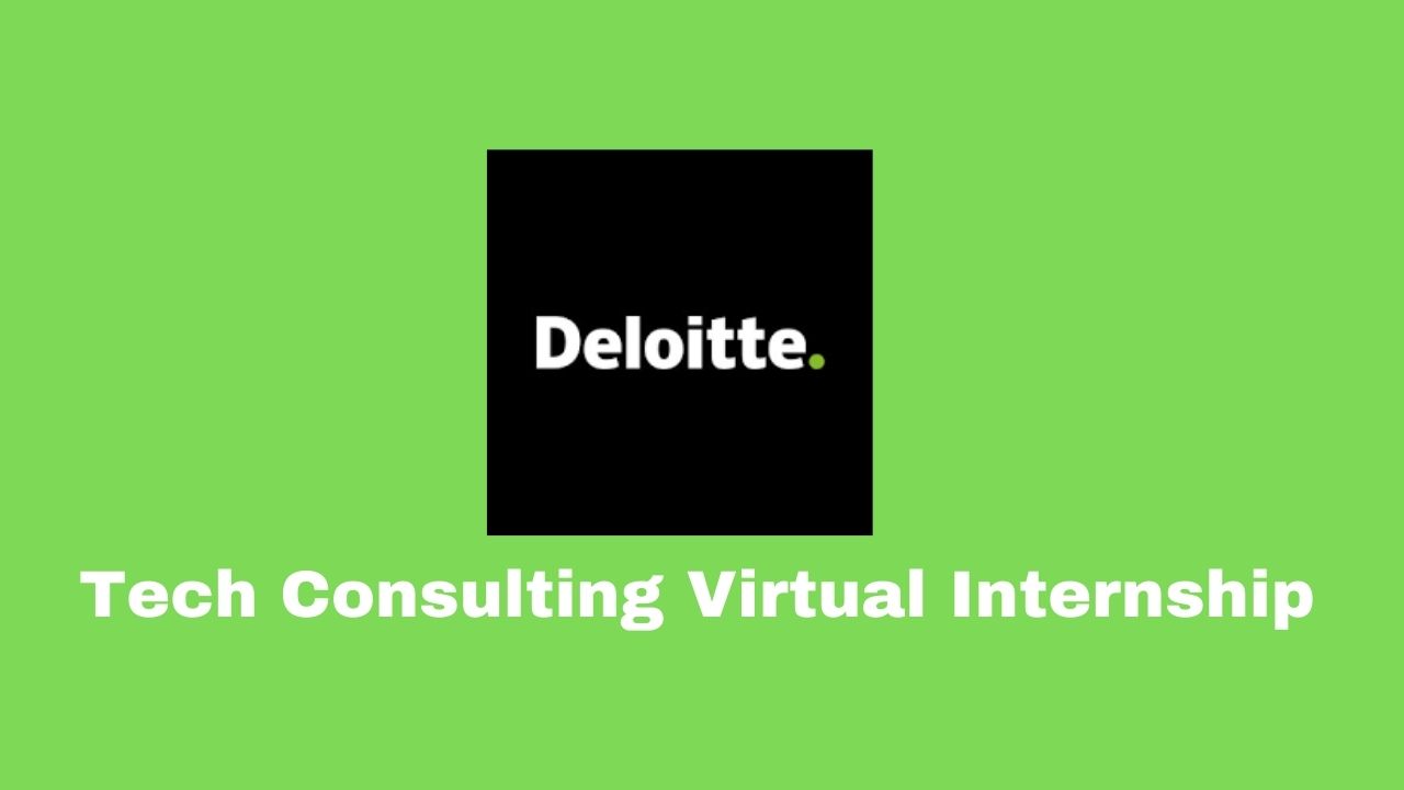 Deloitte virtual internship for college students and freshers best ...