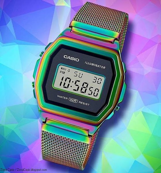 Zona Casio: Los "rainbow" de Casio, los relojes de "los nuevos ricos"