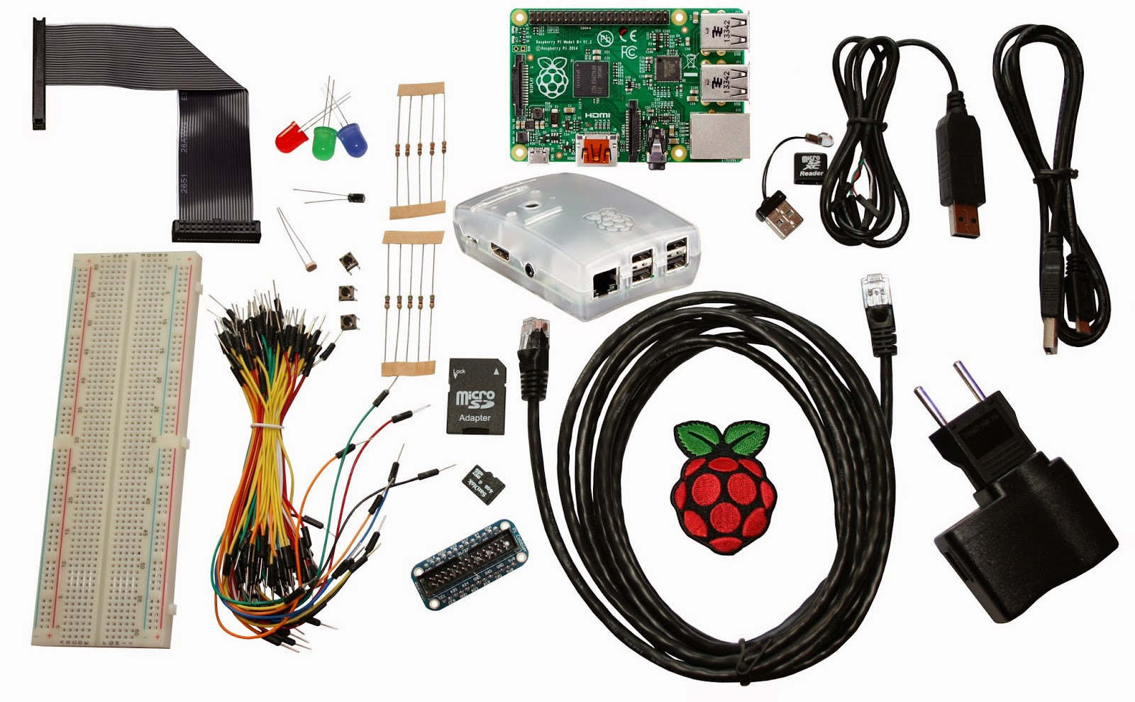 Raspberry Pi B+ Starter Pack (Raspberry B+ Inclus) - MCHobby - Le Blog