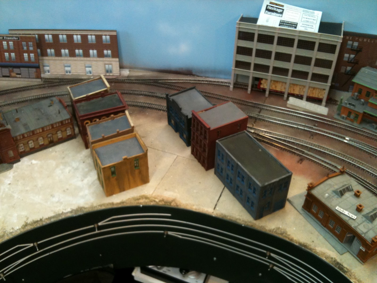 Model Railroad Design: Garage layout