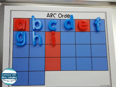 Cookie Sheet Alphabet Activities | Learning with Mrs. Langley