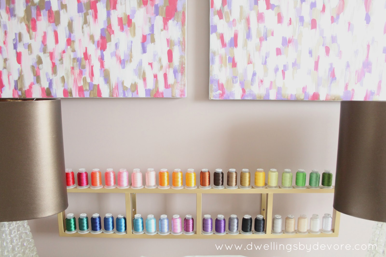 Dwellings By DeVore: DIY Thread Holder