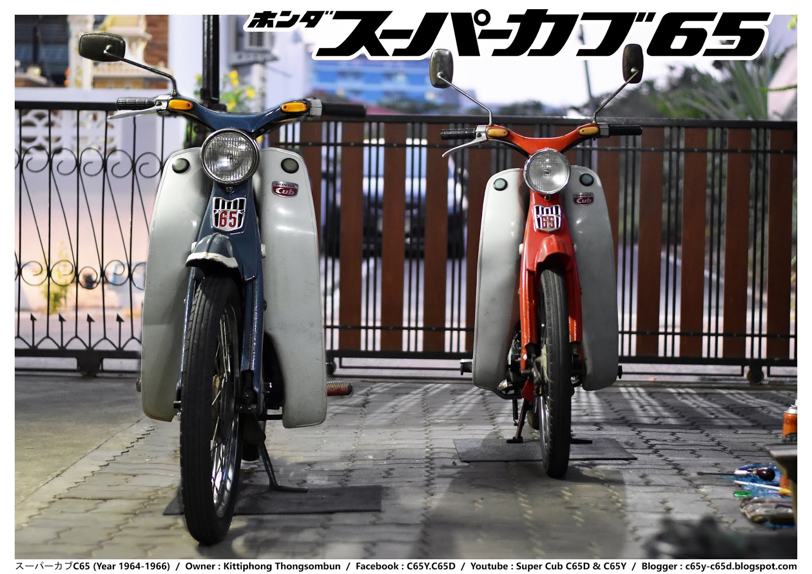 HONDA C65Y C65D จาก 0% ให้ครบ 100% : โปสเตอร์ C65Y & C65D Vol.2