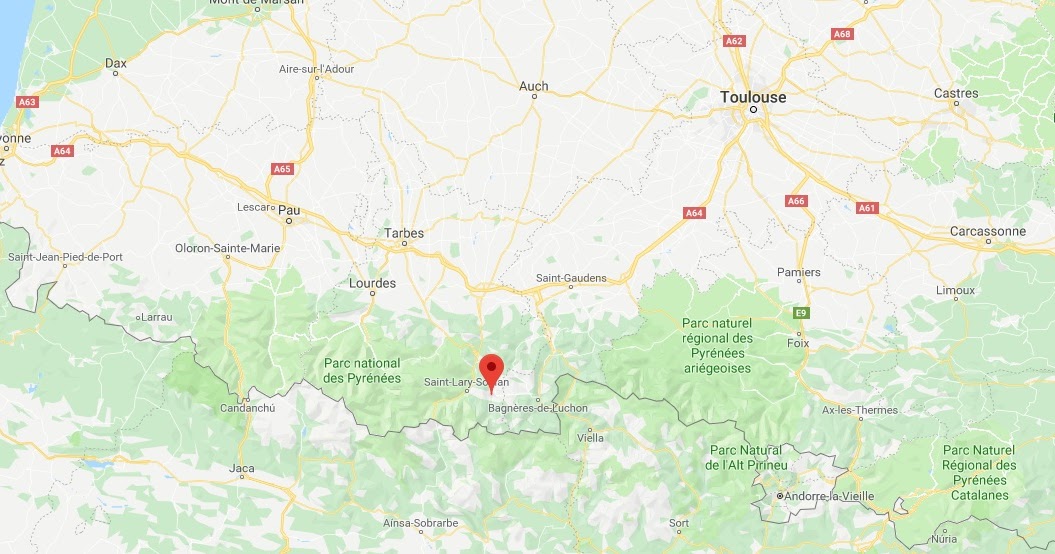 Vacances à la Montagne Génos Loudenvielle: Situation et plan d'accès