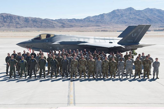 Italian F-35A pilots partecipate in Red Flag for the first time - Blog ...