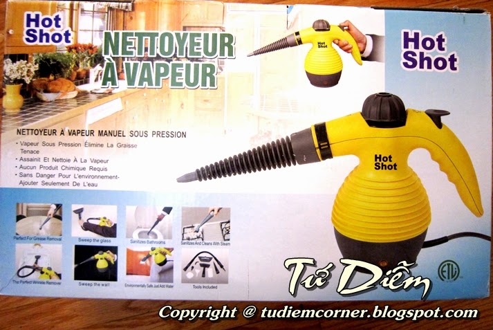Hot Shot Steam Cleaner | TuDiem's Corner