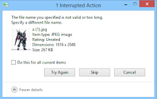Memperbaiki File Name you Specified is not valid or too long Pada Proses Rename File - Manalu Zufrin
