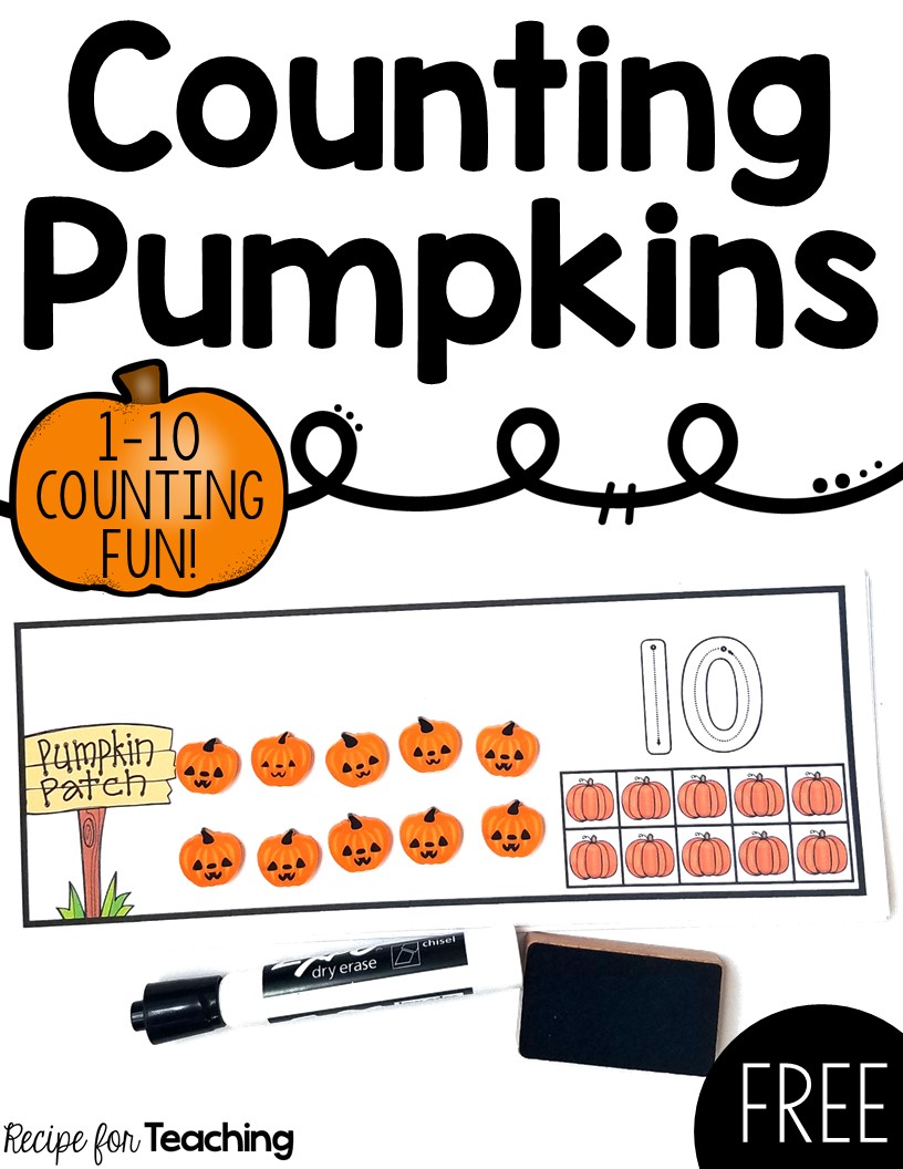 Counting Pumpkins - Recipe for Teaching
