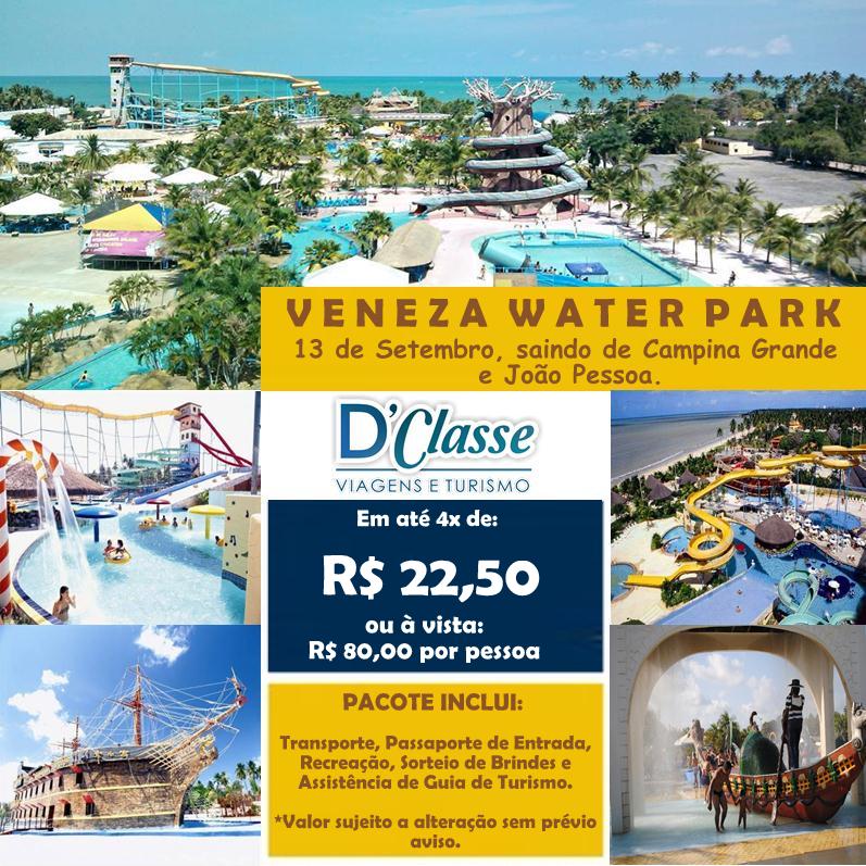 D´Classe Turismo: Excursão Veneza Water Park | 13 de Setembro de 2015 D´Classe Turismo: Excursão Veneza Water Park | 13 de Setembro de 2015