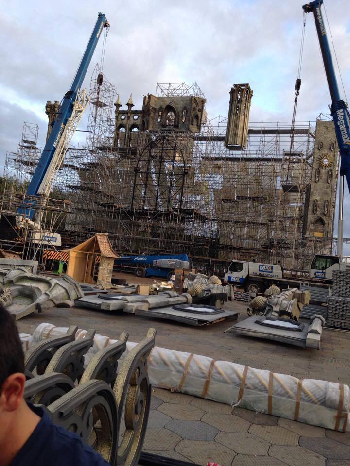 Tomorrowland 2015: Main Stage Build tomorrowland