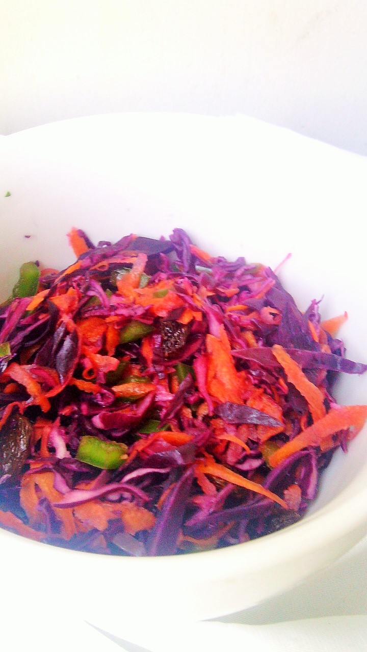 PURPLE CABBAGE COLESLAW
