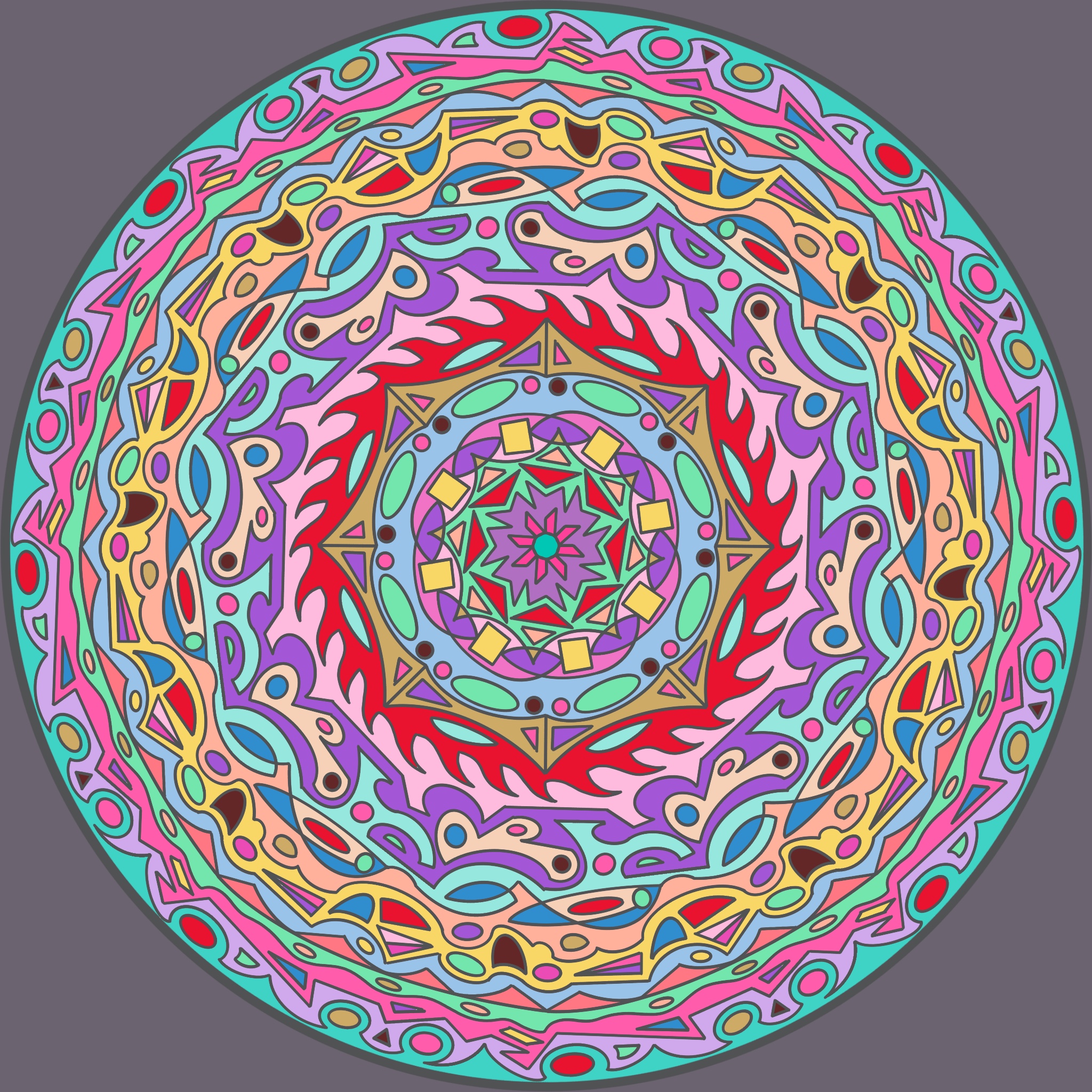 ARTimus Prime: 8th-Mandalas and Radial Balance