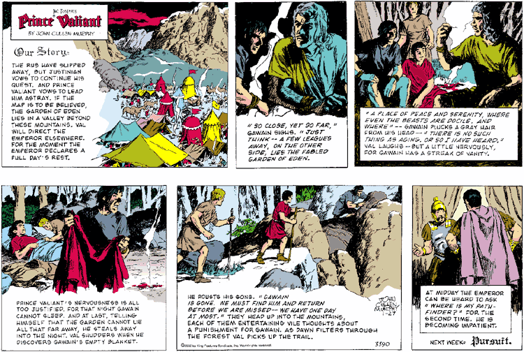 Old-fashioned Comics: Hal Foster's Prince Valiant Sunday Strips 2002 ...