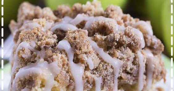 Cinnamon Apple Crumb Cake - Violet M. Colbert