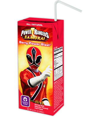 New Age Mama: Power Rangers Power Blast Juice Boxes