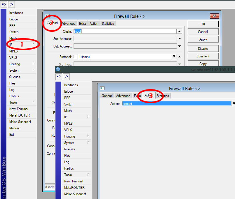 Block NETCUT di mikrotik ~ little Note