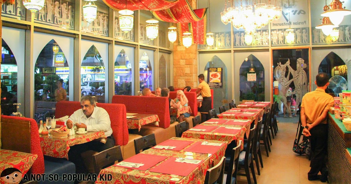 Arya Persian Restaurant - Home of Famous Kebabs - A Not-So-Popular Kid ...