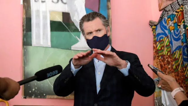 California Gov. Gavin Newsom Makes Wearing Masks MANDATORY in Public