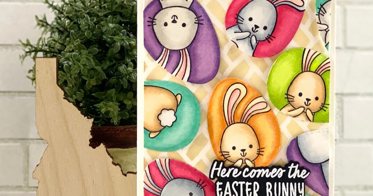 Inking Idaho: Easter Buddies Card