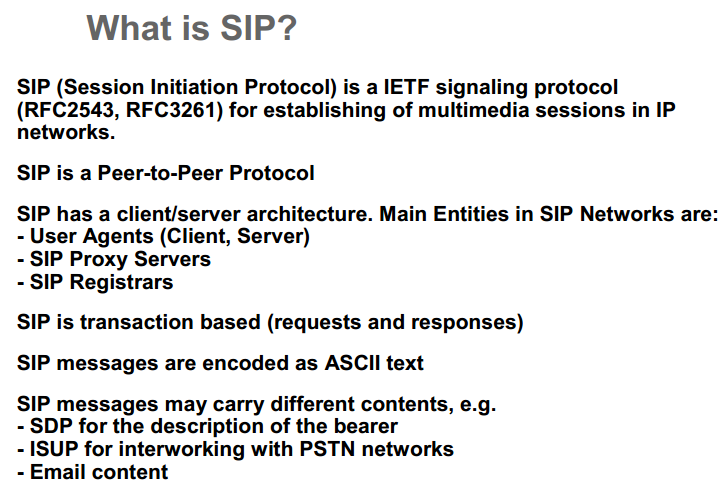 What is SIP and SIP Standards | whoknown.com