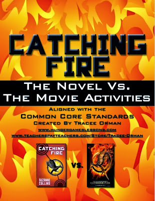 Hunger Games Lessons: Catching Fire Movie Activities!