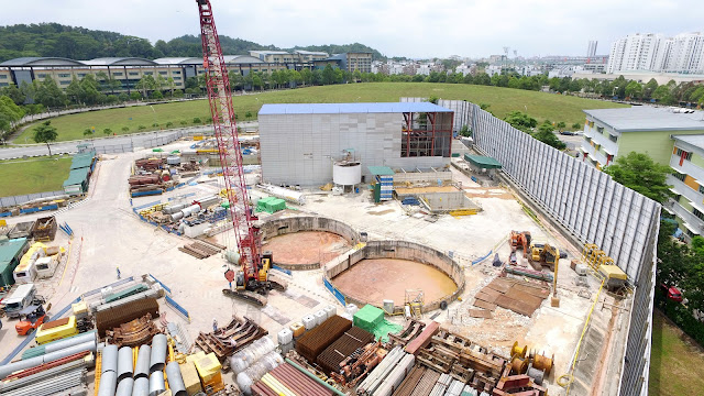 Thomson Line Construction: Launch Shafts Backfill