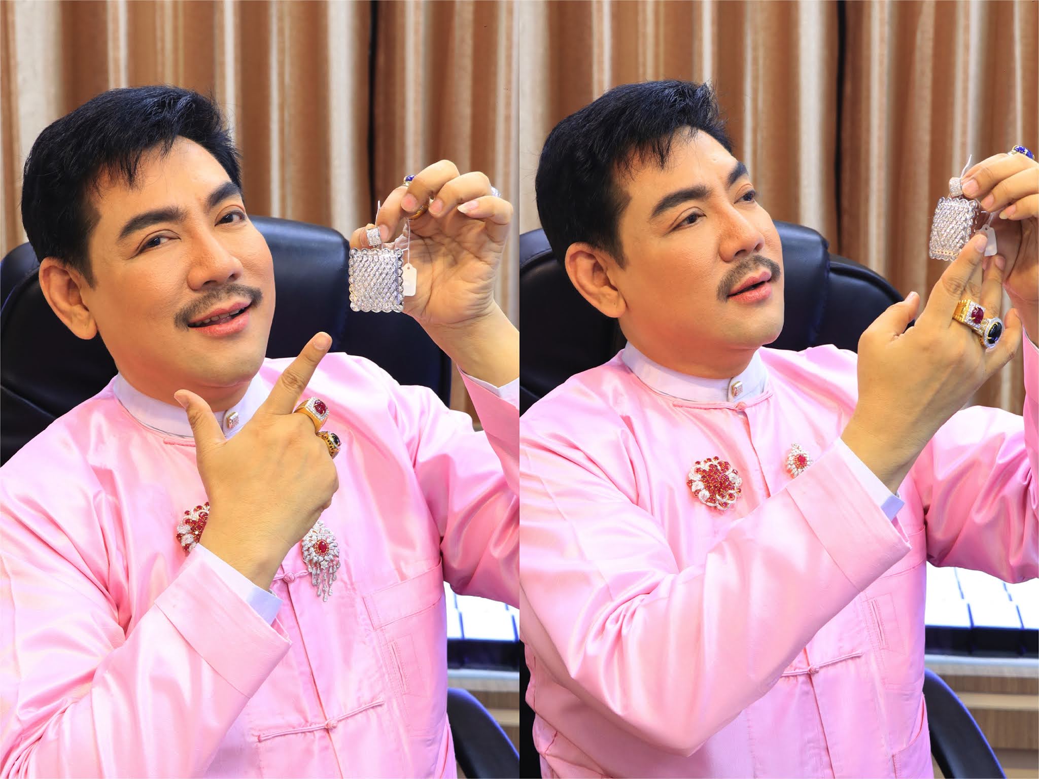 “စန်းသော်တာ” စိန်ရွှေရတနာဆိုင် မှာ Live လွှင့် စျေးရောင်းပေးခဲ့တဲ့ ရန်အောင်