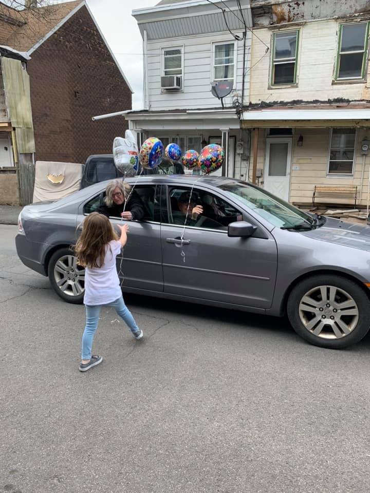 Amid Social Distancing, Families Organize Parades to Celebrate Birthdays