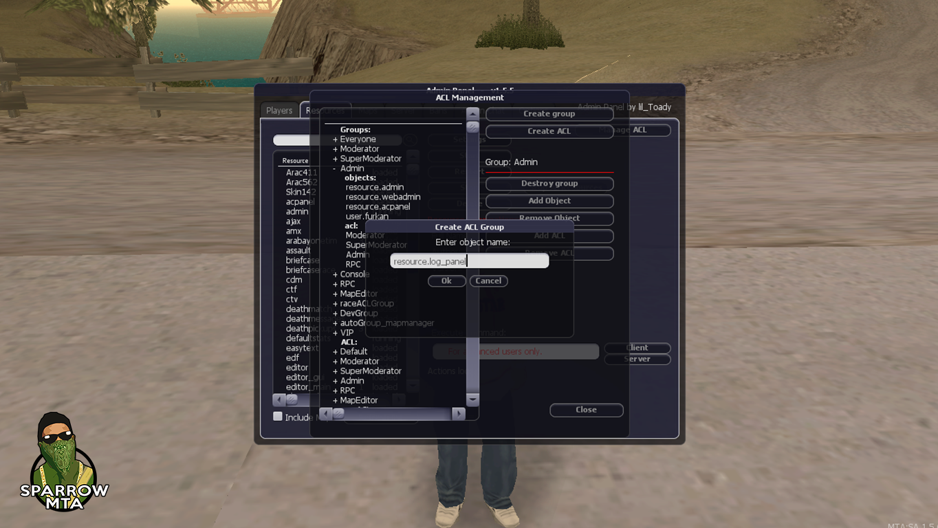MTA SA Modern Login Panel Scripti