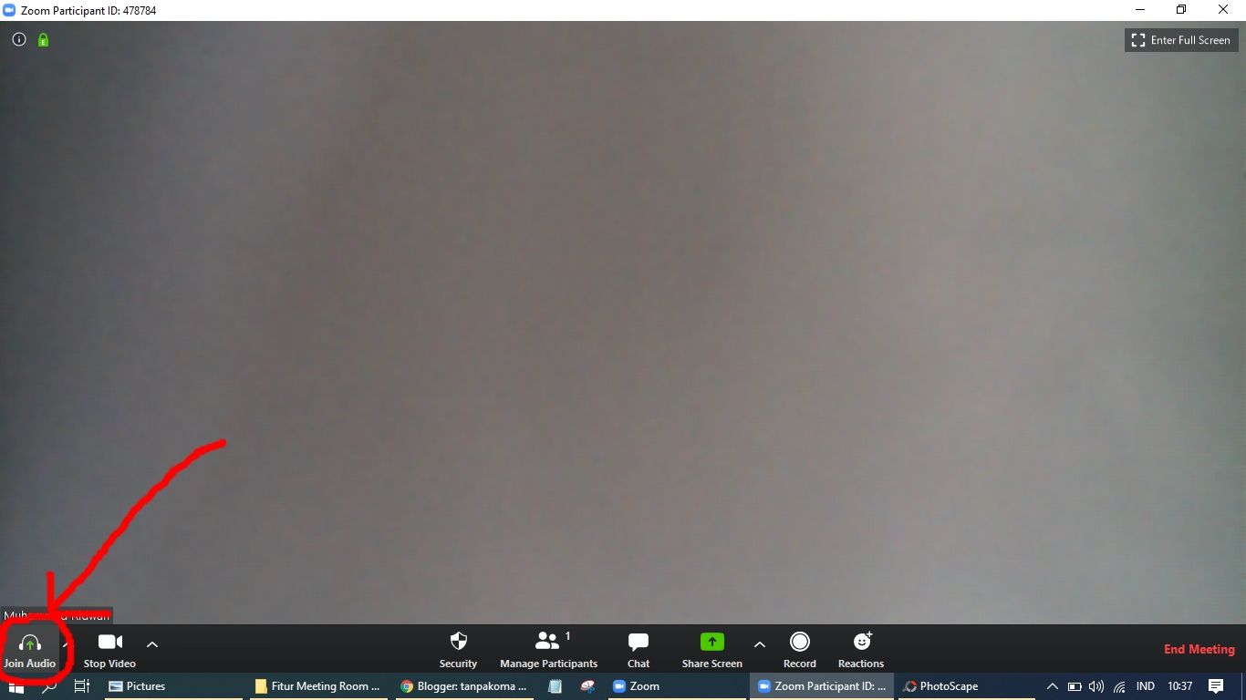 Cara Menggunakan Audio & Video Meeting Room di Zoom Cloud Meeting Untuk ...