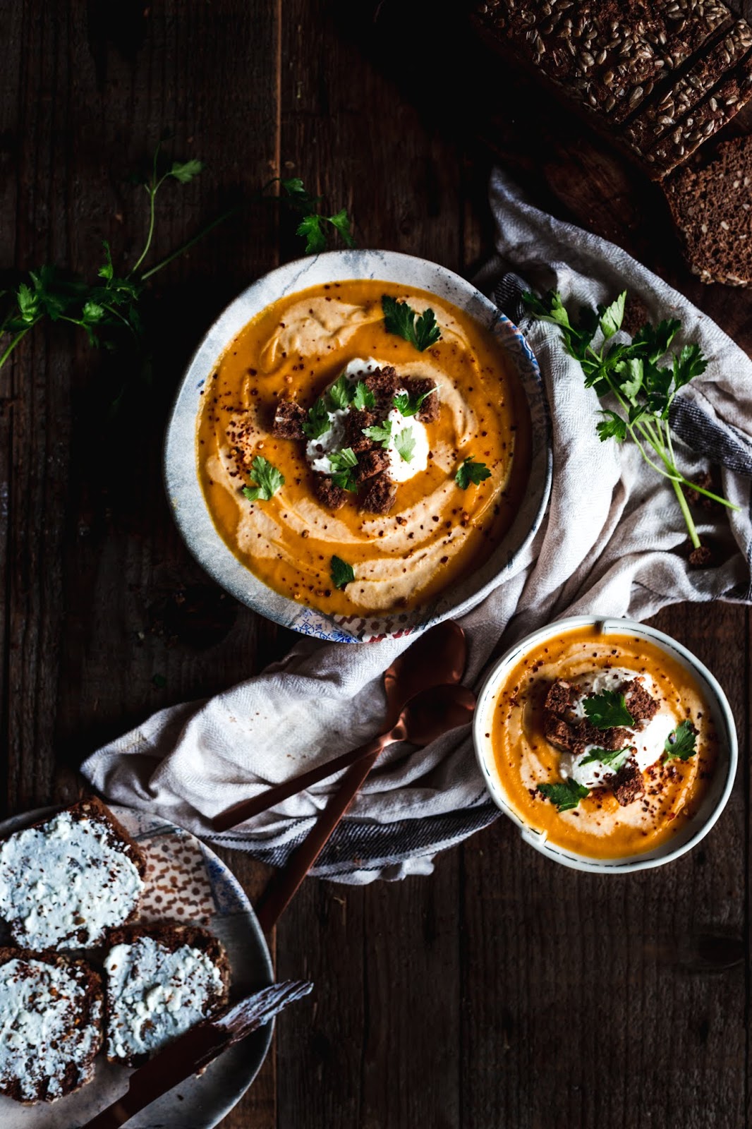 SOUPS | ΧΕΙΜΩΝΙΑΤΙΚΗ ΣΟΥΠΑ ΜΕ ΓΛΥΚΟΠΑΤΑΤΑ ΚΑΙ ΚΑΡΟΤΟ | OH MY DEER