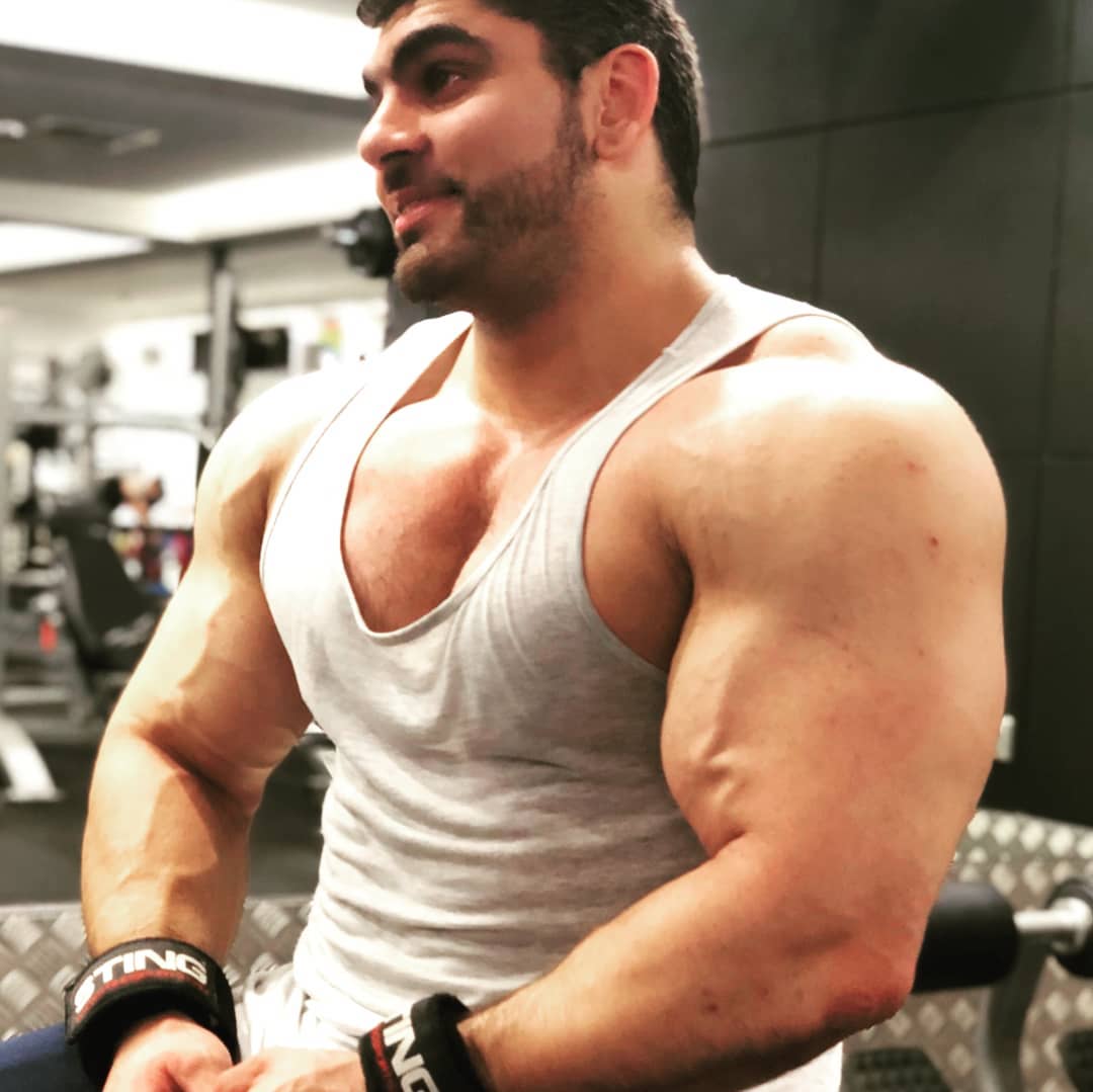Muscle Lover: Greek-Australian bodybuilder Chris Kavvalos