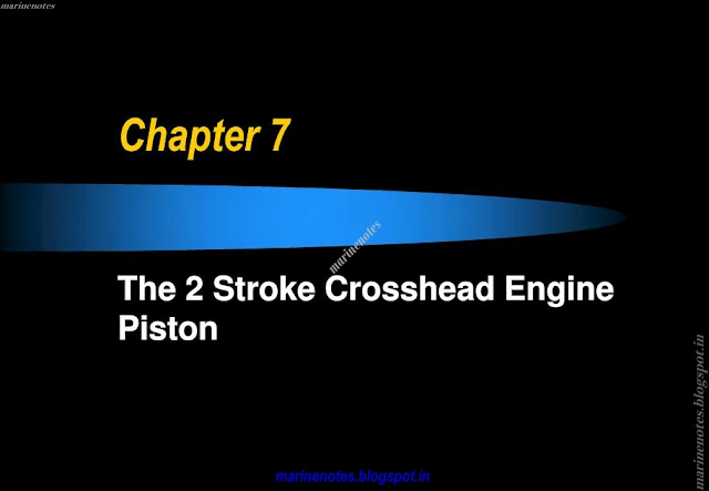 The 2 Stroke Crosshead Engine Piston | Marine Notes
