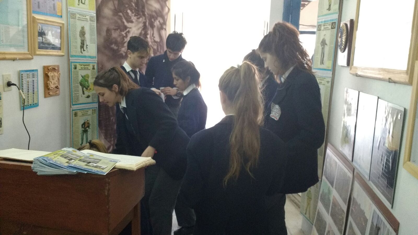 25 de Septiembre de 2015. Visita del Instituto Amadeo Jacques de Quemu ...