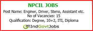 NPCIL Recruitment 2023 Apply Online 128 Deputy Manager, Translator ...